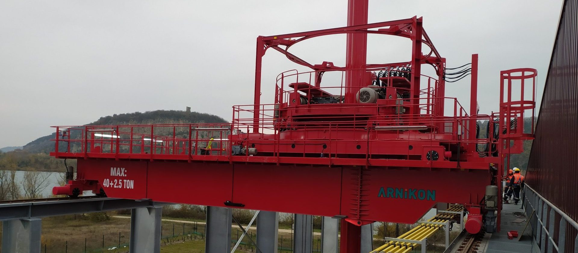 Pont Roulant de Chantier Naval - Arnikon